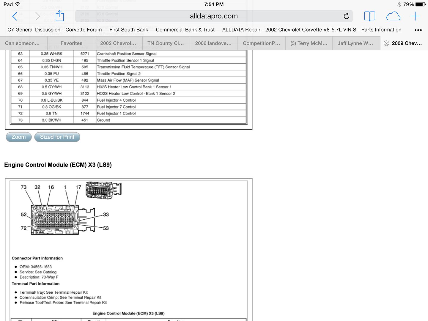 ZR1 Can someone PM me the ZR1 E67 Pinout? - CorvetteForum - Chevrolet ...