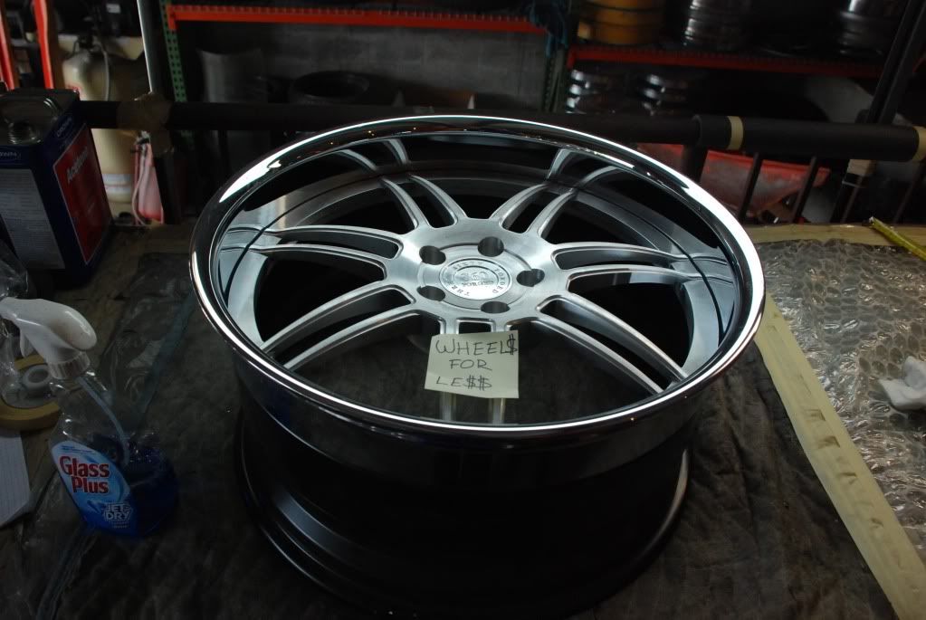 Z06 anyone have pics of 360 split seven wheels in brushed with chrome ...