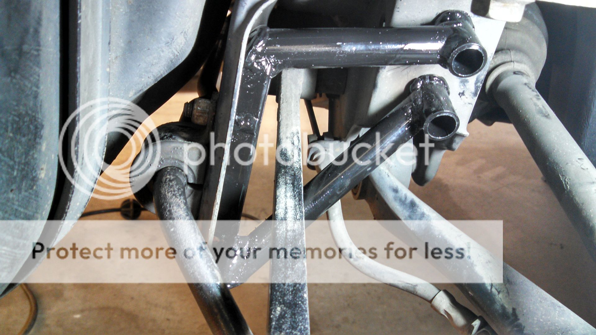 H&R Rear Sway Bar with off-brand Rear Subframe Reinforcement Kit?