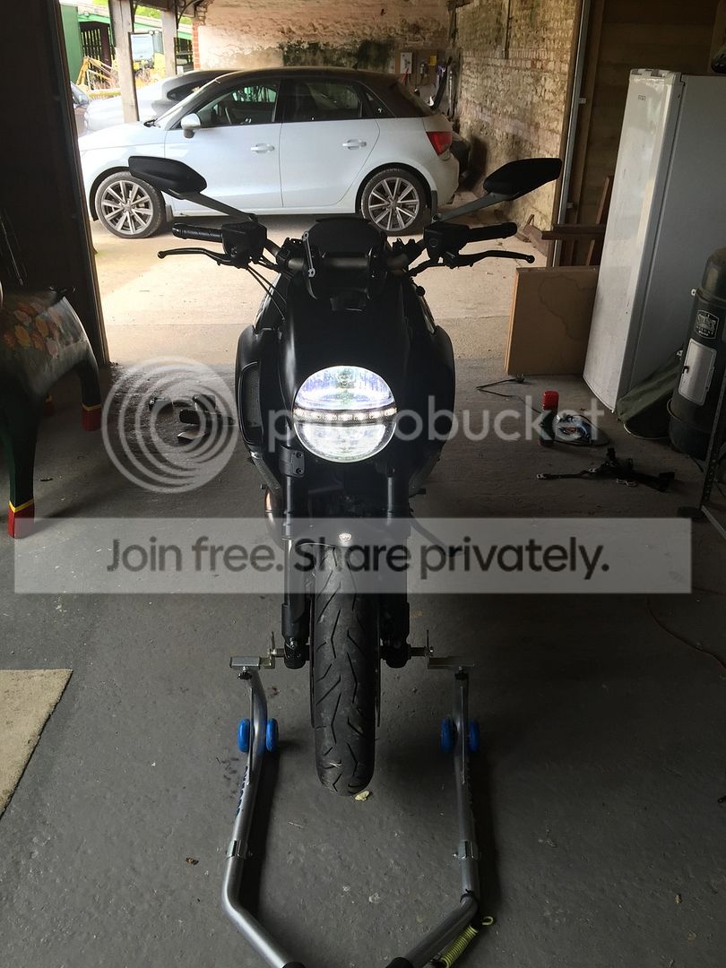 Very Simple LED Headlight Mod | Page 2 | Ducati Diavel Motorcycles Forum