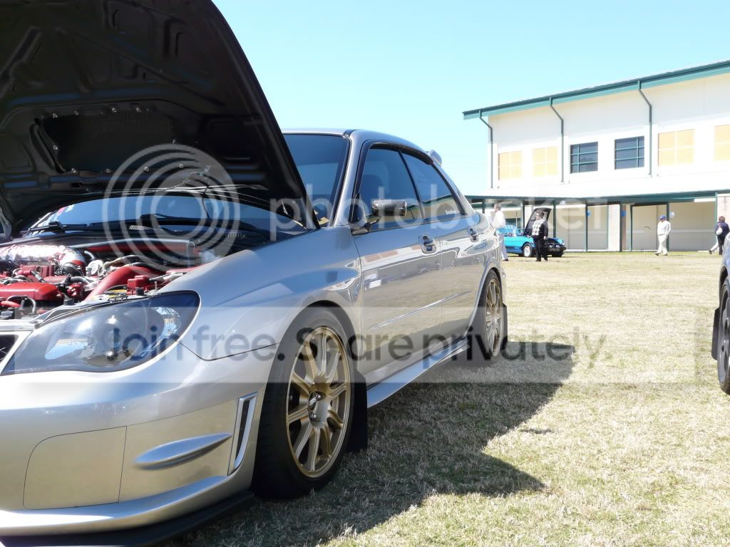 SoflaSTI's 06 grey STI....Motor is broken in/tuned. Coilover on and ...