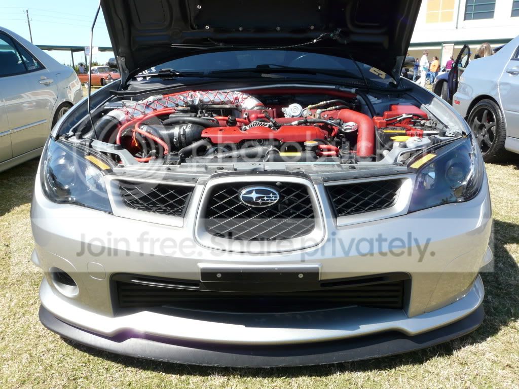 SoflaSTI's 06 grey STI....Motor is broken in/tuned. Coilover on and ...