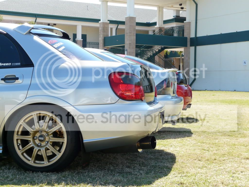 SoflaSTI's 06 grey STI....Motor is broken in/tuned. Coilover on and ...
